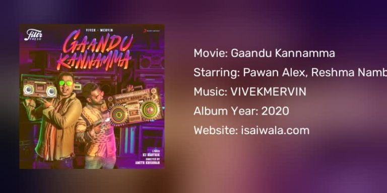 Download Pawan Alex Gaandu Kannamma Tamil MP3 Songs Free 320Kbps - isaiWala