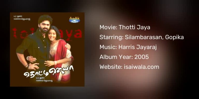 Download Silambarasan Thotti Jaya Tamil MP3 Songs Free 320Kbps - isaiWala